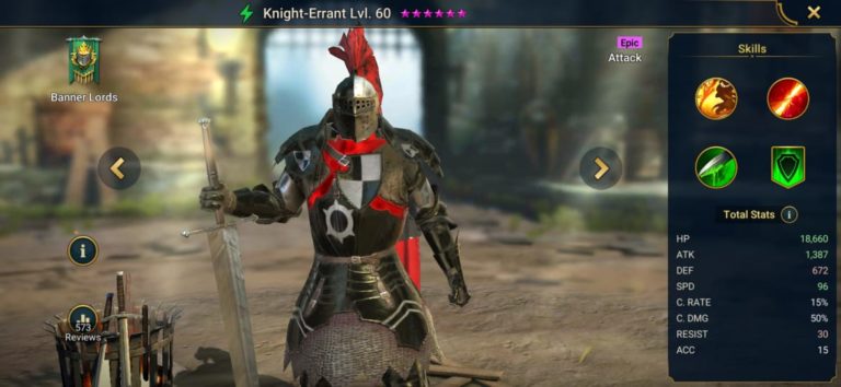 Raid Shadow Legends Knight-Errant Build – Artifacts & Masteries Guide Raid Shadow Legends Knight-Errant Build – Artifacts & Masteries Guide